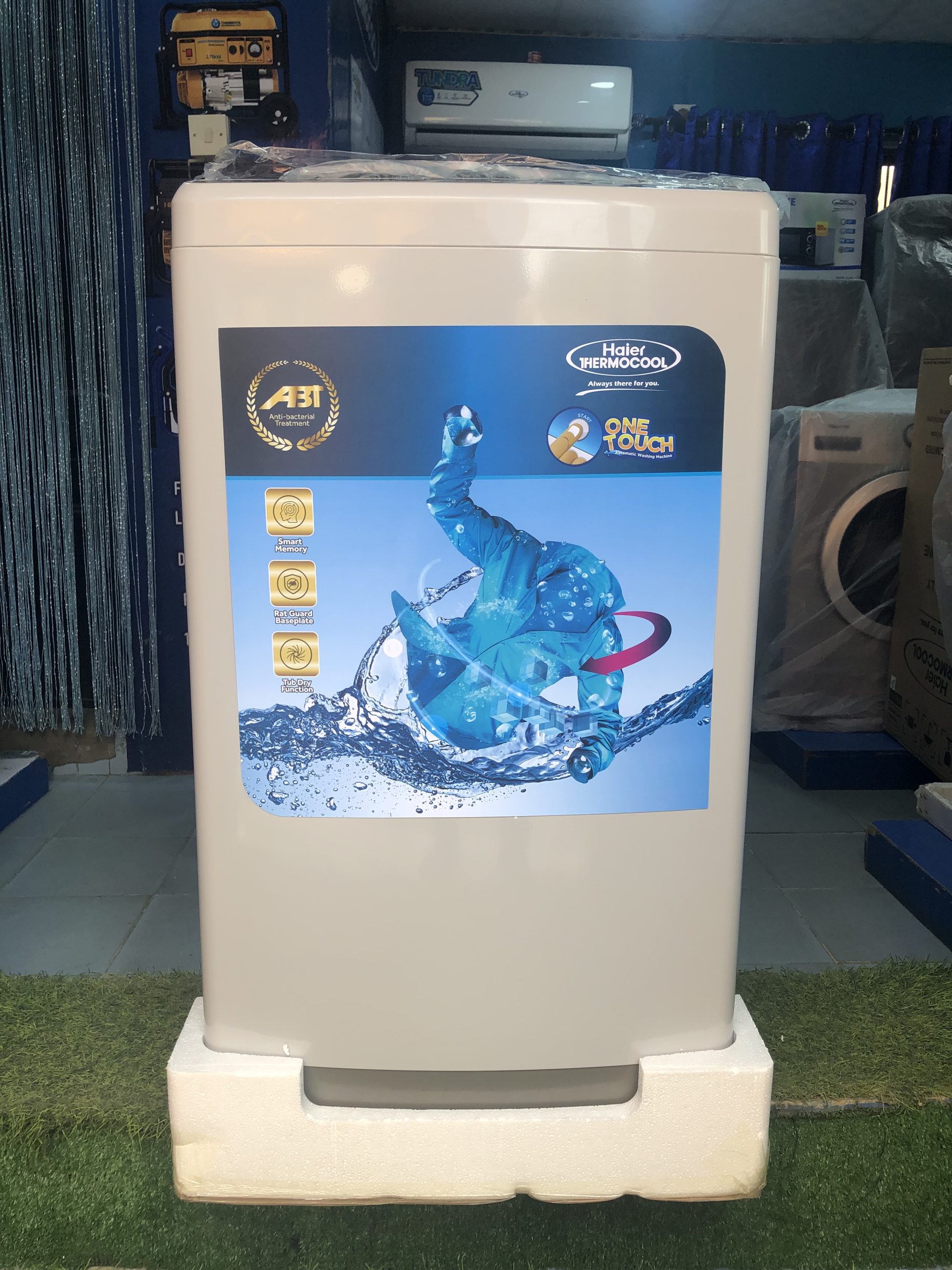 Top Load Automatic, Anti Bacteria Pulsator, 8kg washing machine - Haier ...