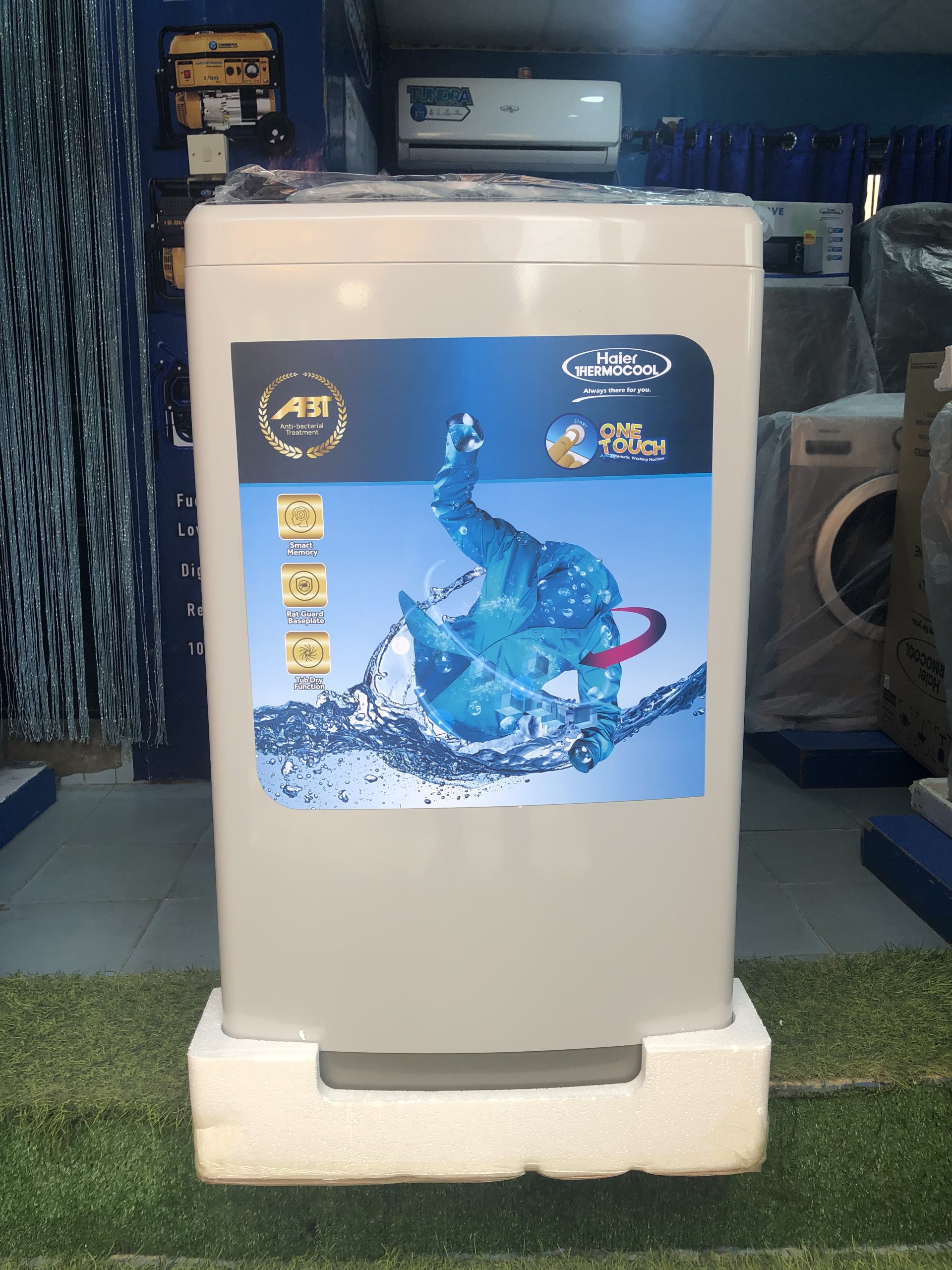 Top Load Automatic, Anti Bacteria Pulsator, 8kg washing machine - Haier ...