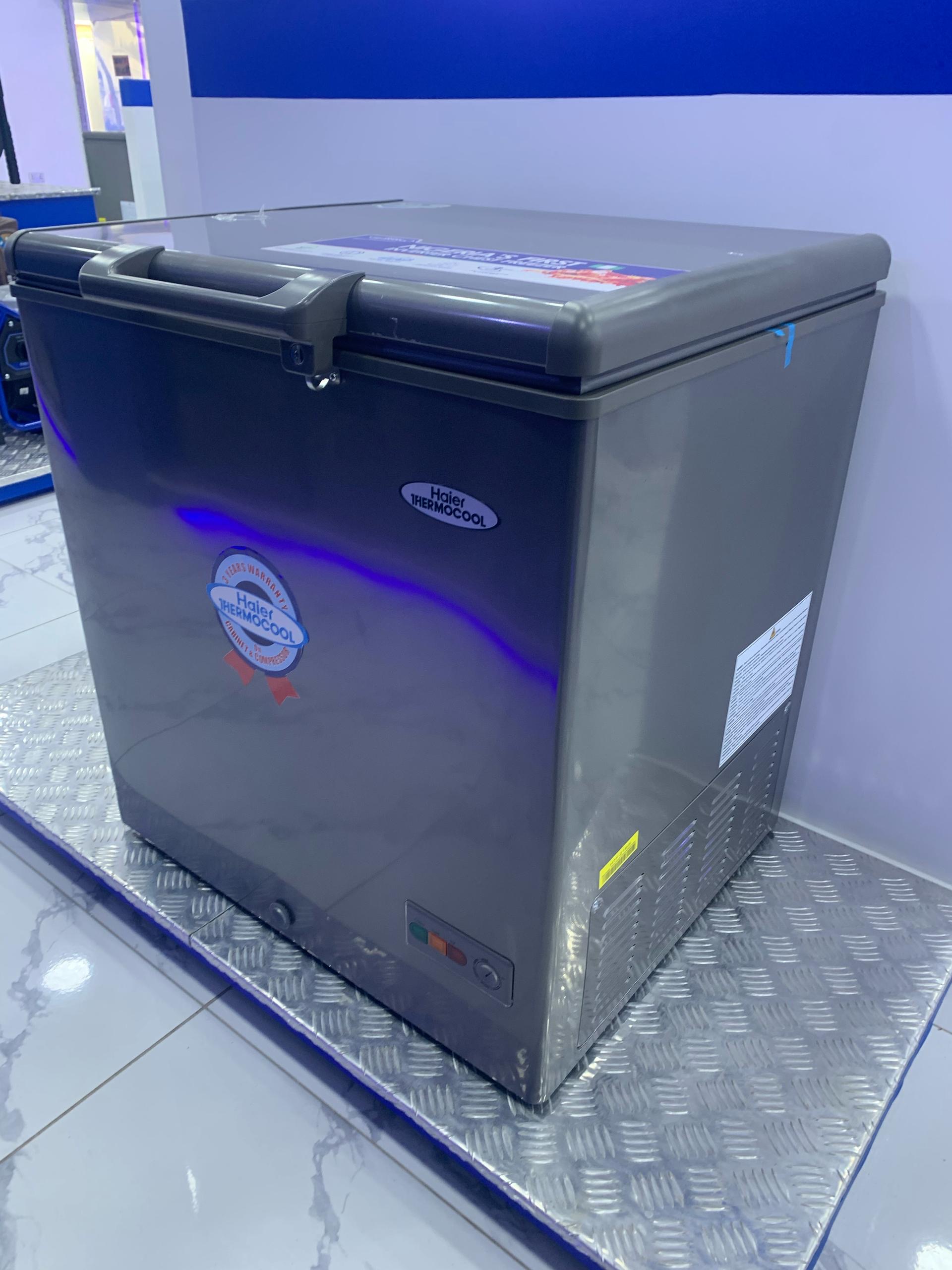 219L Inverter Chest Freezer (Silver) , up to 50% Energy Saving - Haier ...